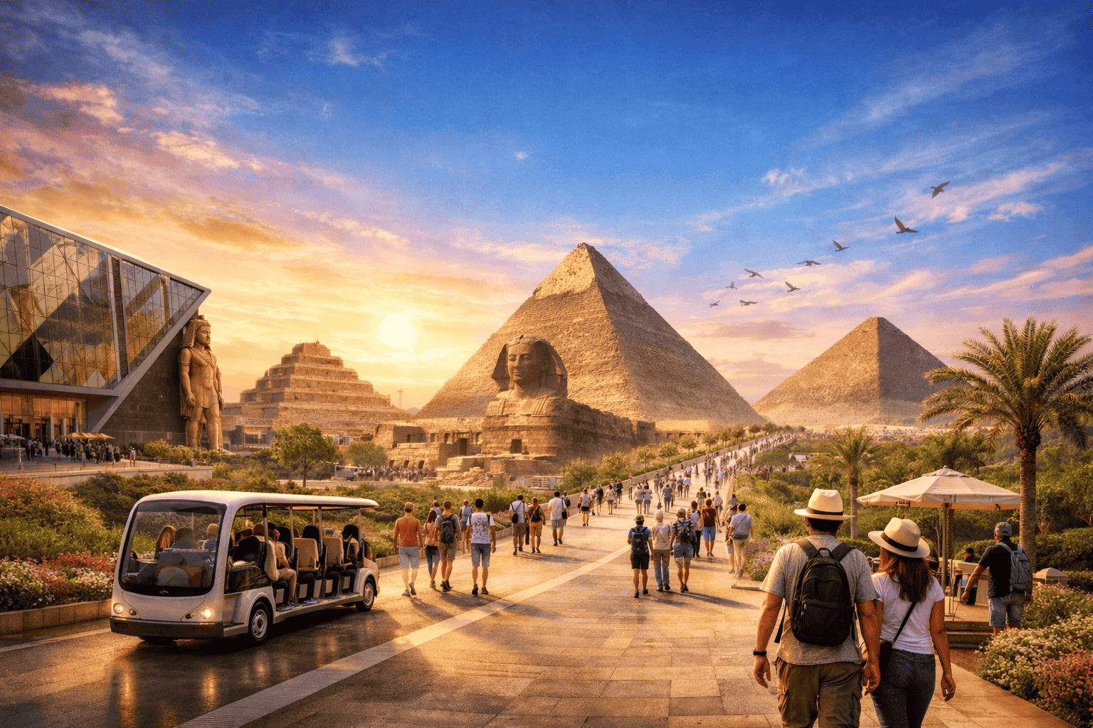 Pyramid Corridor Egypt 2026 | New Chapter for Egypt Tourism | Memnon ...